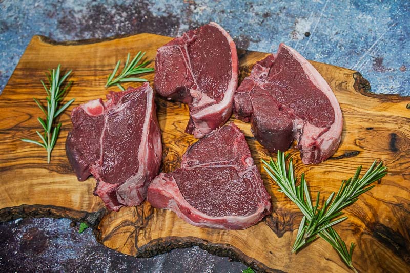 Wild Venison Loin Chops - Black & White Pig Company