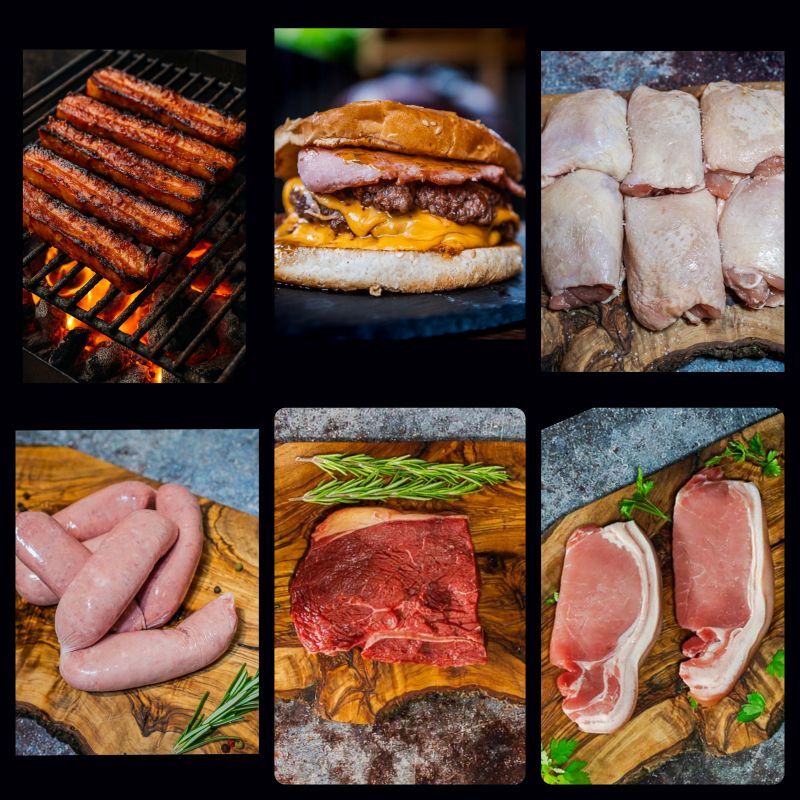 Medium BBQ Pack - Black & White Pig Company